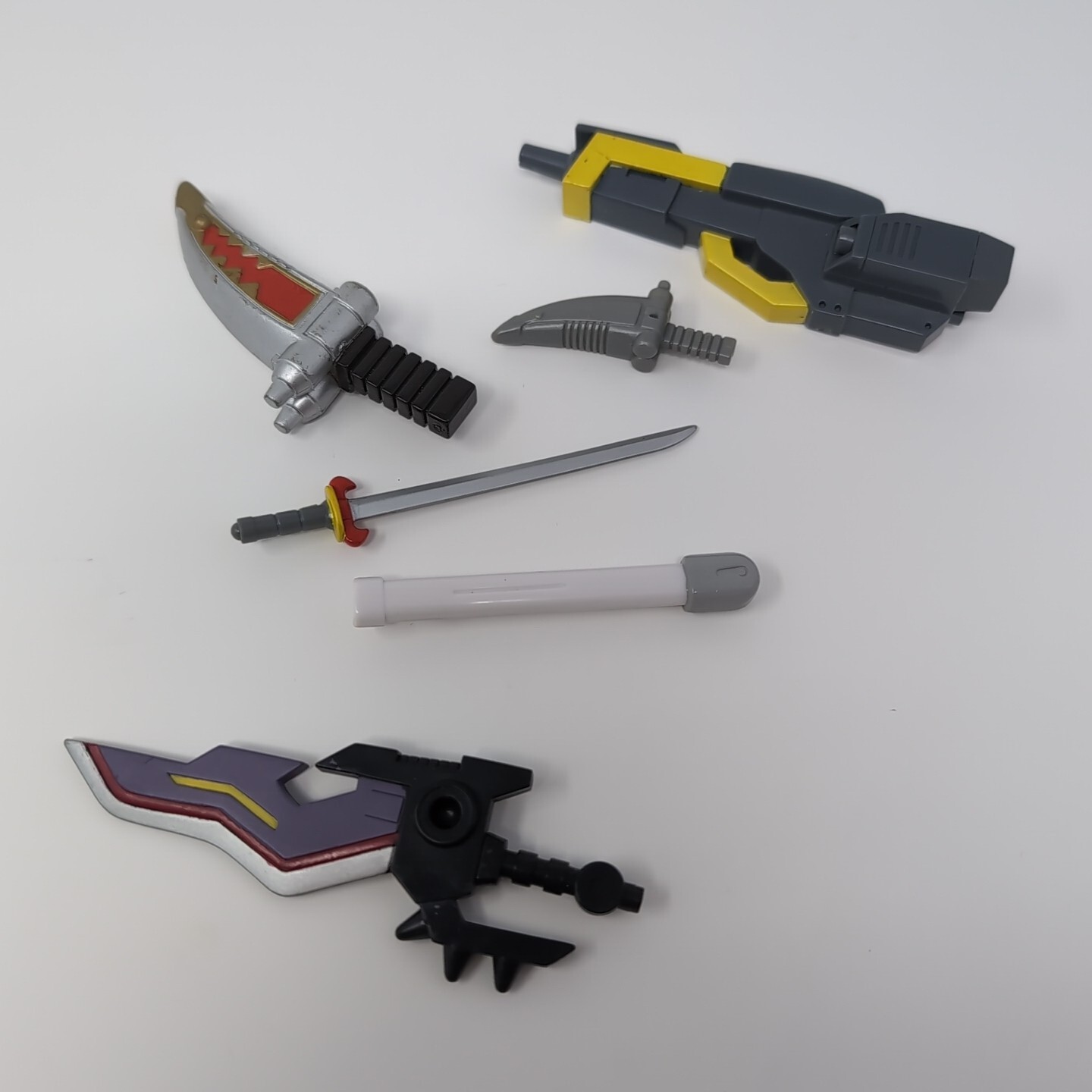 Vintage Power Rangers / Gundam / Transformers Weapon Lot. Lost Galaxy ...