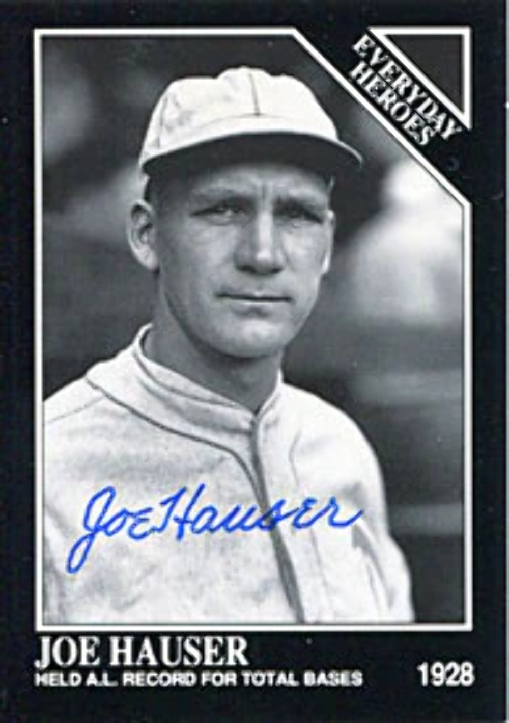 Joe Hauser Autographed/Signed Card | eBay