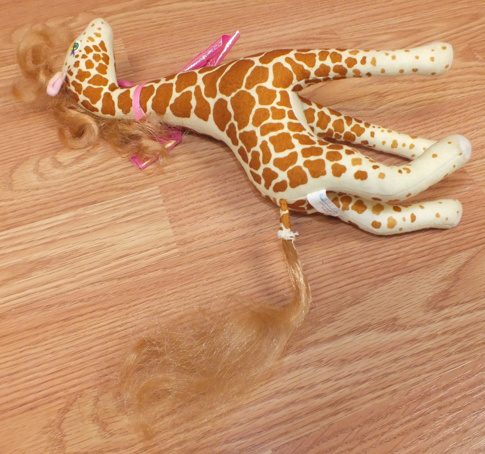 Mattel Animal Lovin' Barbie 1988 Ginger The Giraffe Plush Toy Only ...