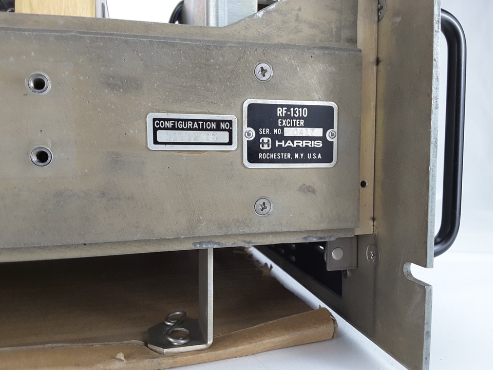 HARRIS RF-1310 EXCITER MIL-SPEC HAM RADIO | eBay