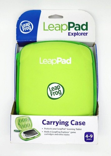 Leap Frog LeapPad Explorer Carrying Case With Zipper / Green / Ages 4-9 ...