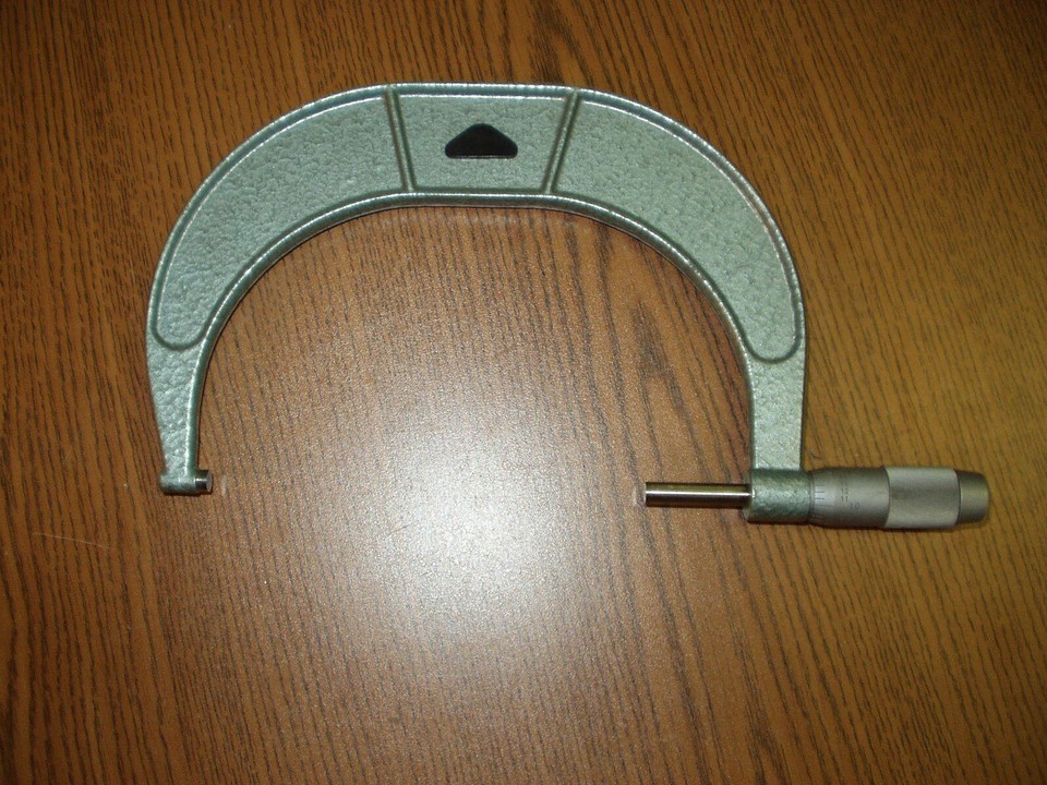 VIS Outside Micrometer w Friction Thimble Lock Made In Poland 5"- 6" | eBay