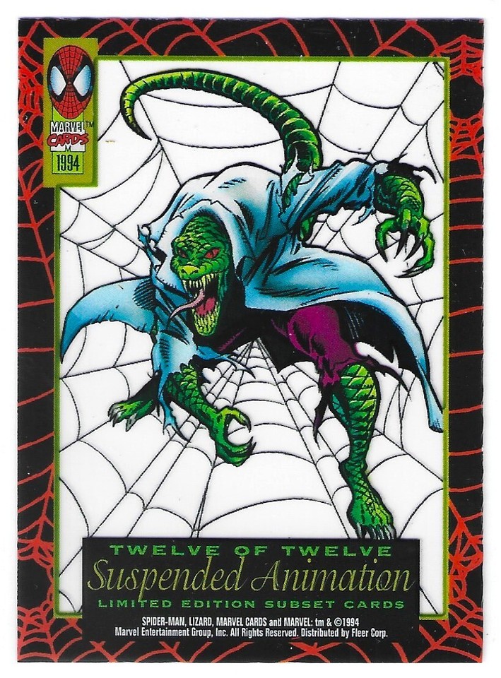 1994 Amazing Spider-Man Suspended Animation #12 Lizard | eBay