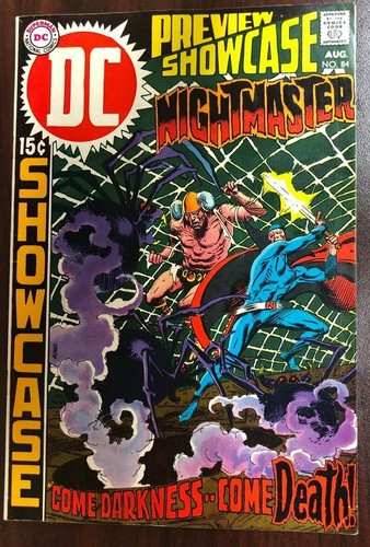 SHOWCASE #84 Nightmaster (1969) DC Comics Wrightson Jones Kaluta VF/NM ...