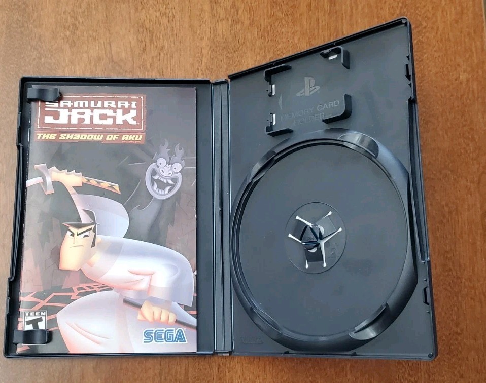 Samurai Jack PlayStation 2 Case & Manual Only Ps2 Excellent Condition ...