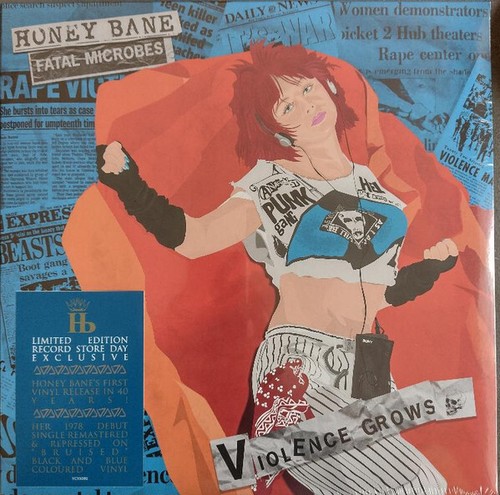 Honey Bane Fatal Microbes Violence Grows - Maxi 45T | eBay