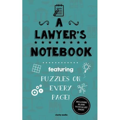 A Lawyer's Notebook: Featuring 100 puzzles - Paperback NEW Media ...