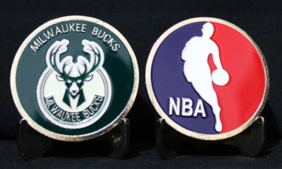 NBA MILWAUKEE BUCKS SPORT COLLECTIBLE CHALLENGE COIN | eBay