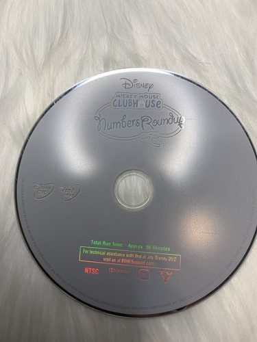 Mickey's Numbers Roundup (DVD) DISC ONLY 786936804348 | eBay