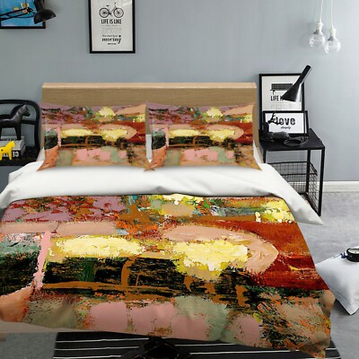 3D Painted Art 1112NA Bed Pillowcases Quilt Cover Duvet Allan P ...