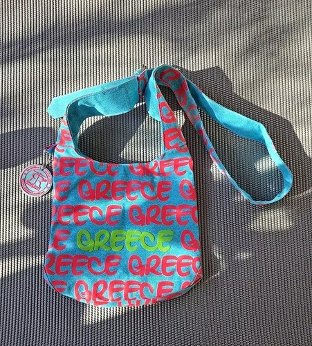 Greece Purse Crossbody Shoulder Bag Robin Ruth With Tag And Purchase ...