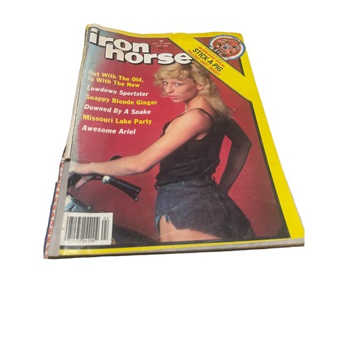 1984 APRIL IRON HORSE MOTORCYCLE CHOPPER MAGAZINE HARLEY SHOVELHEAD | eBay