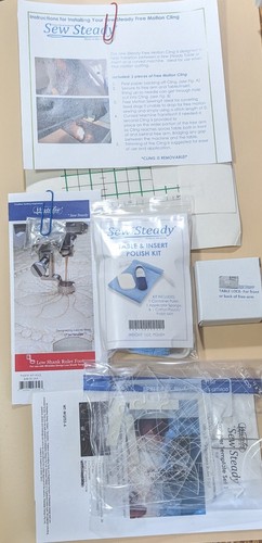 Lot of Westalee Sew Steady Accessories Table Lock Low Shank Ruler Foot ...