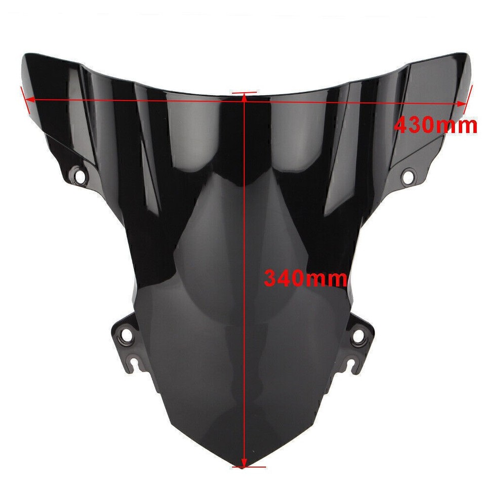 Motorcycle Windproof Windshield Windscreen Fit BMW S1000RR 2015 2016 ...