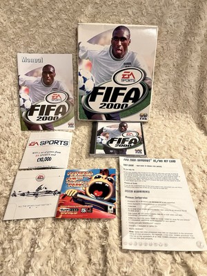 FIFA 2000 Pc Cd Rom Original BIG BOX - Rare Big Box Complete With ...