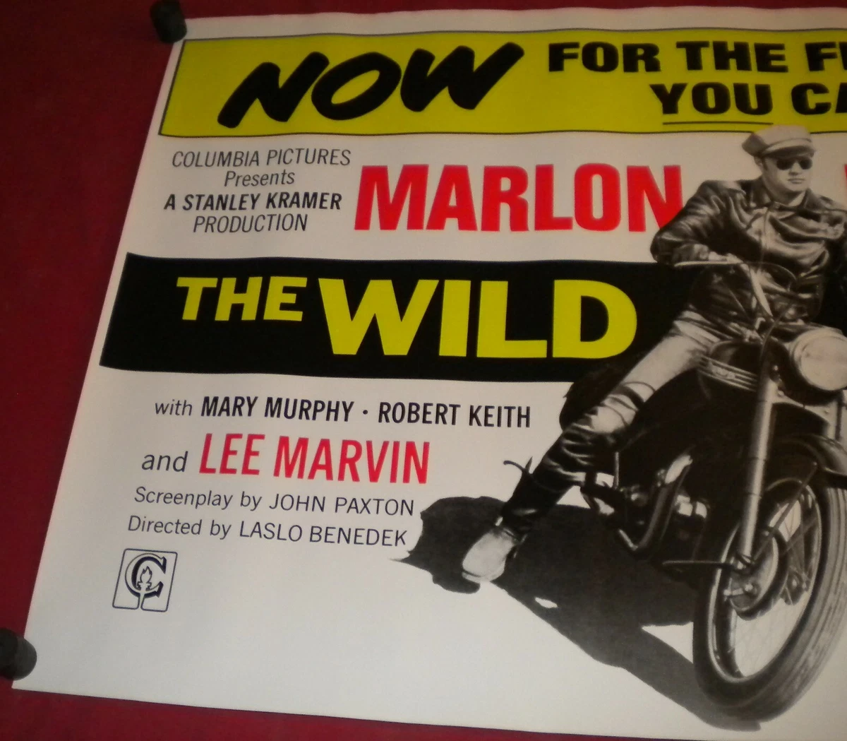 Marlon Brando Wild One Poster