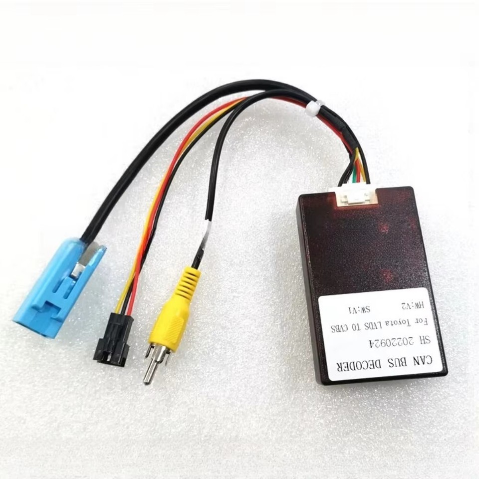 360 Camera Signal Decoder LVDS to CVBS Box For Toyota Land Cruiser ...