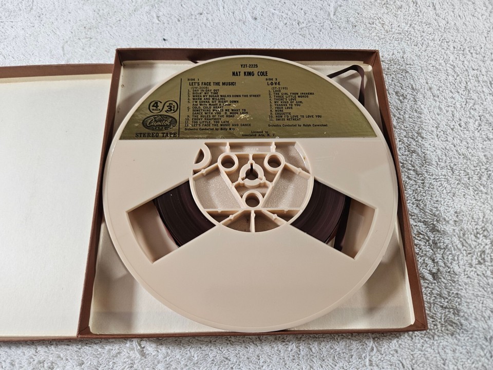 Nat King Cole- Let’s Face The Music/ L-O-V-E Reel-To-Reel Tape | eBay