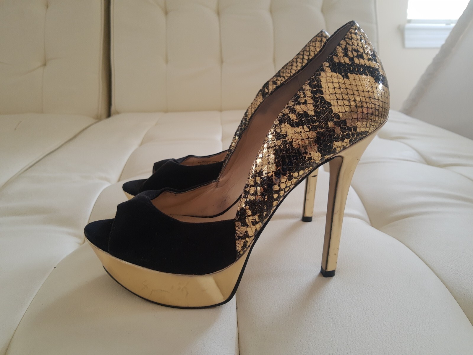 Women's ENZO ANGIOLINI EA7TEMPIETTO High Heels Shoes … - Gem