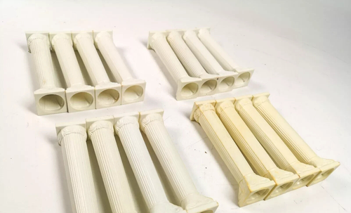 16 Vintage Wilton pillars columns grecian roman wedding cake decor 5 ...