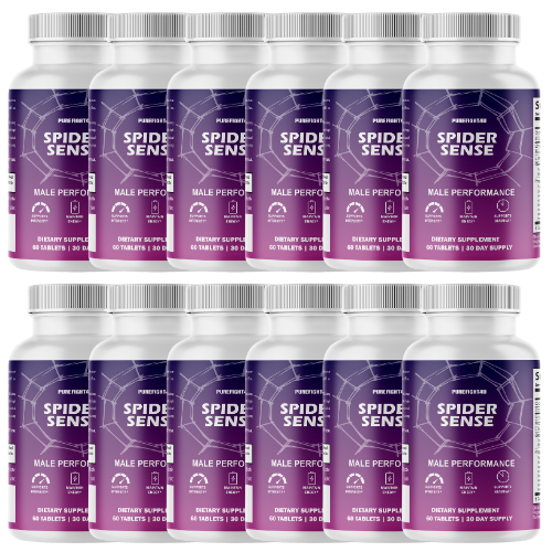 Spider-Sense Overall Health & Energy Male Performance - 12 Bottles | eBay