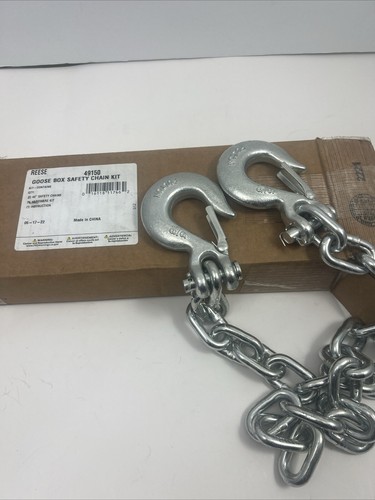 Reese Goose Box Safety Chain Kit 16,000 lbs. 49150 16118117462| eBay