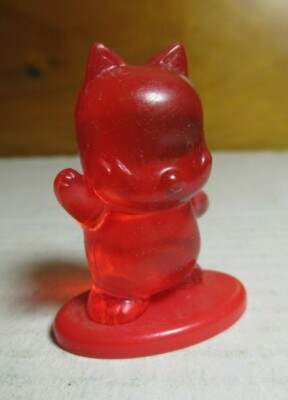 Final Fantasy 7 VII FF7 2" Mog Moogle Red Crystal Figure Coca Cola SQEX ...