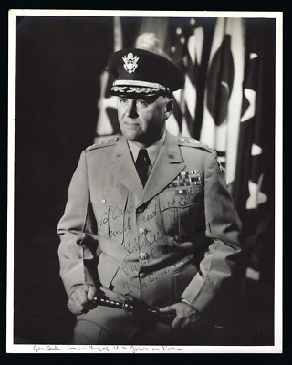 George Decker signed 8x10 photograph Chief of Staff of the United ...