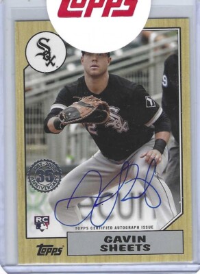 2022 Topps Gavin Sheets 1987 Autograph #87 BA-GSH | eBay