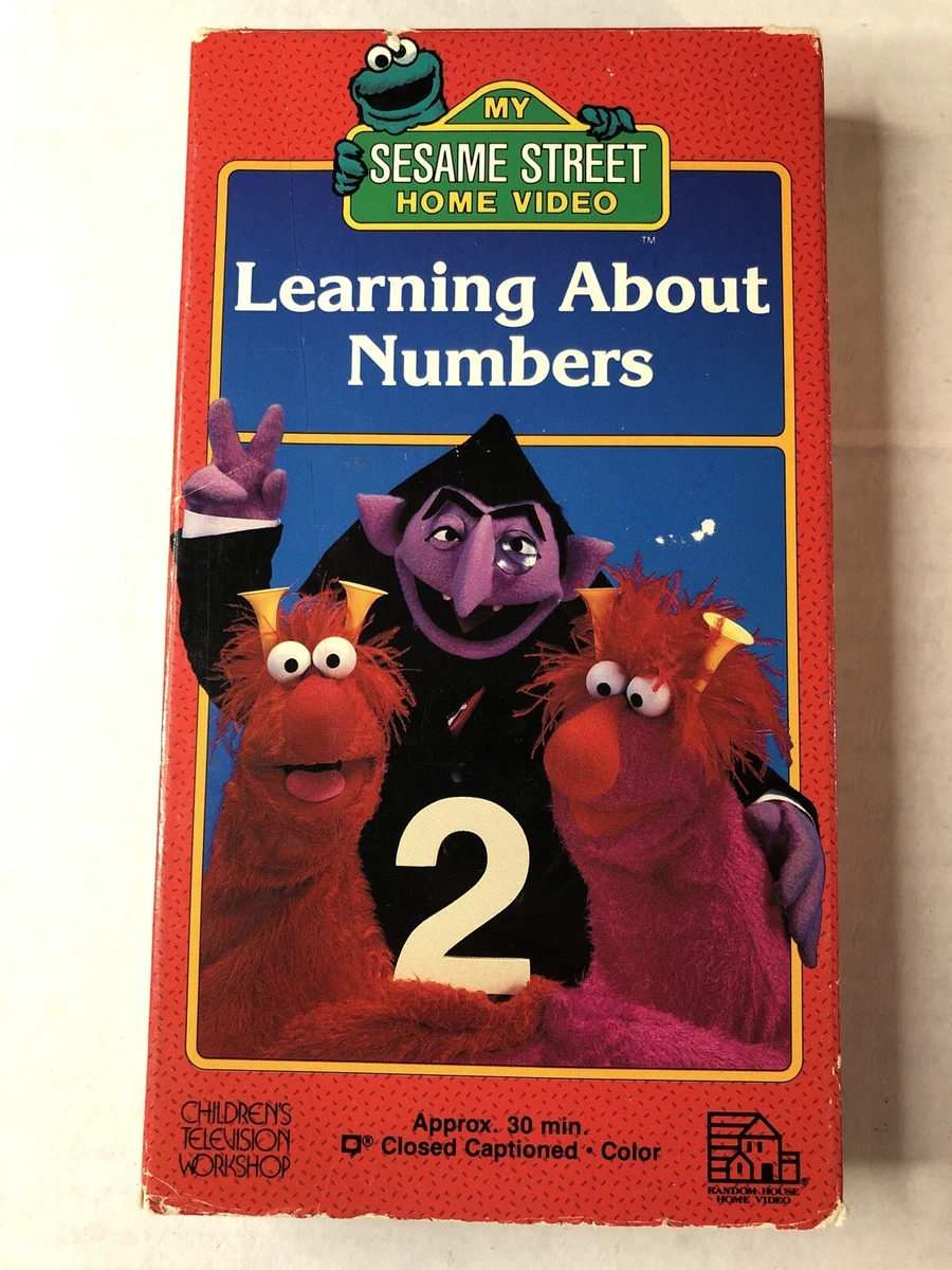 My Sesame Street Home Video Learning About Numbers