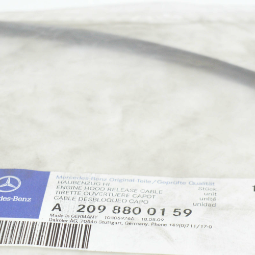 MERCEDES-BENZ CLK C209 Engine Hood Rear Cable A2098800159 | eBay Australia