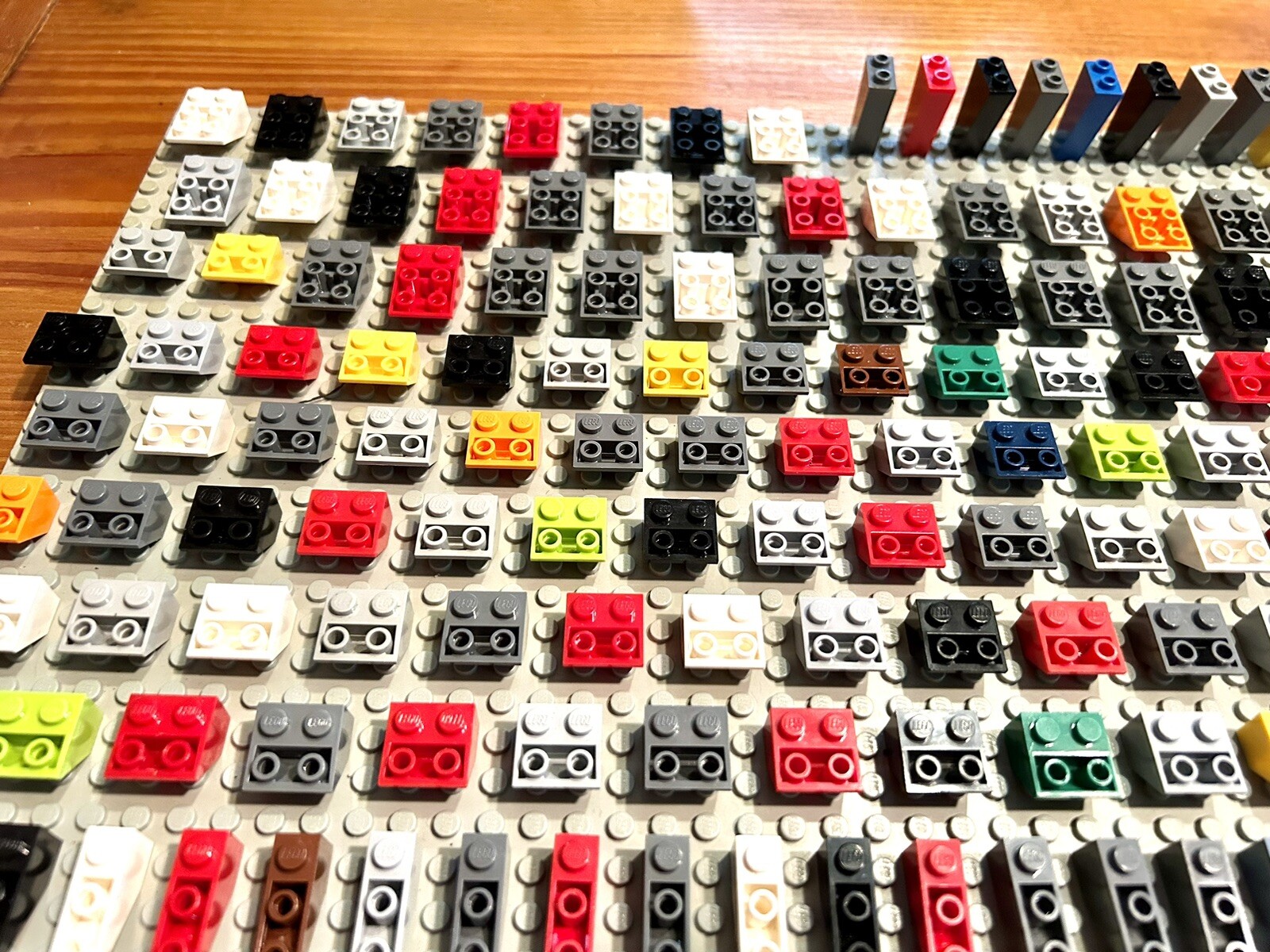 Lego Inverted Slope Brick Lot 250 Parts Pieces City | eBay