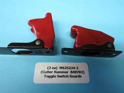 (2) NEW Military Standards Aircraft Switch Guards MS25224-2 Cutler ...