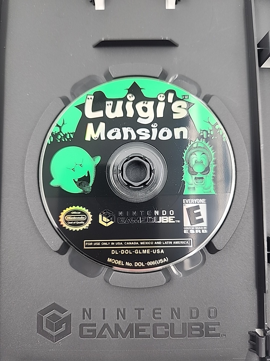 Luigi's Mansion Nintendo GameCube NGC CIB Complete Black Label ...