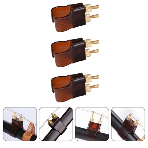 3 Pcs Spinner Erhu Fine-tuning Tuners for Musical Instruments Brass | eBay