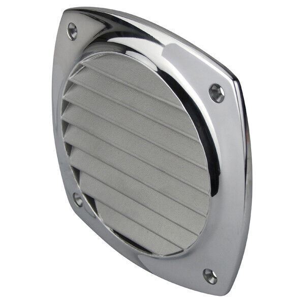 Vent, 102mm Stainless Steel Surface Mounting Vent. HD 316g Polished SS ...