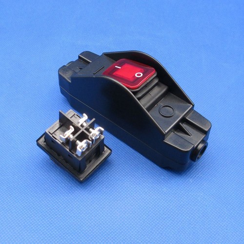 Red LED Lighted Inline Cord Switch in line Power Switch for Electric ...
