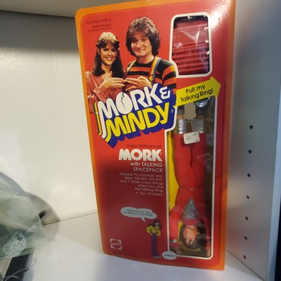 1979 Mattel Mork & Mindy Doll Mork with Talking Spacepack. Looked To Be ...