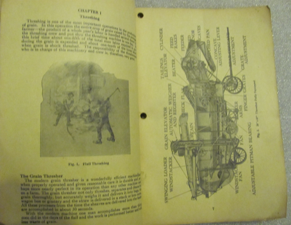 Case Grain Threshers Operators Manual Book Genuine Factory Original OEM ...