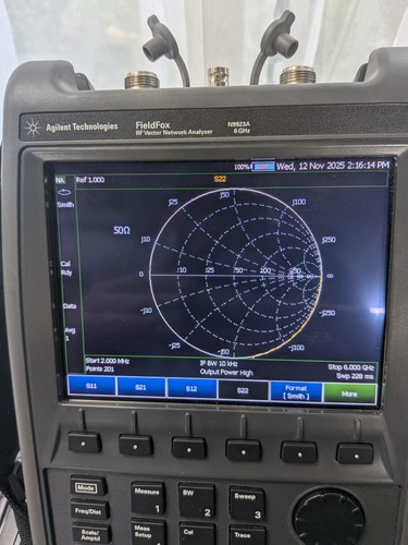 Keysight Agilent VNA Vector Network Analyzer Fieldfox N9923a Cal'd! 6 ...