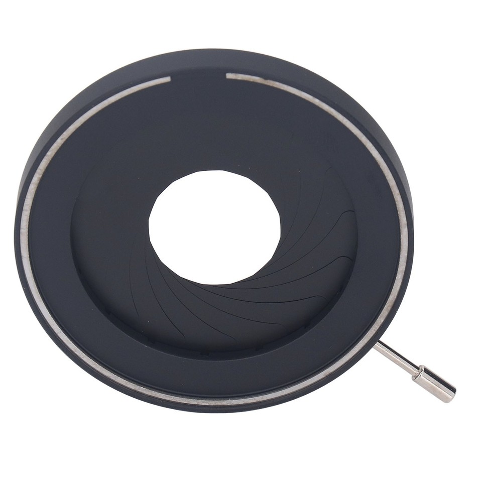 Microscope Adjustable Iris Diaphragm 2-50mm Optical Lens Aperture ...