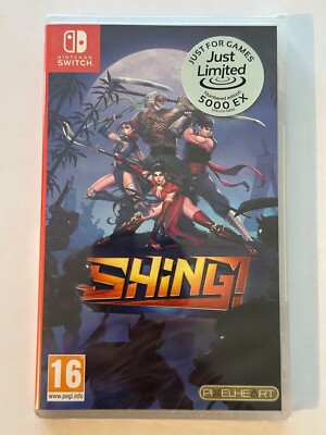 Jeux Nintendo Switch - SHING ! - PAL / FR - 5000exs Limitée | eBay