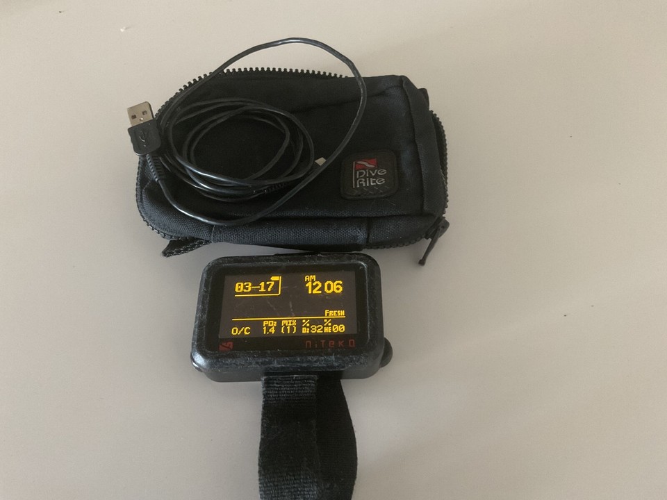 Dive Rite Nitek Q Techical Diving Computer Nitrox | eBay