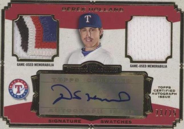 2013 Topps Museum Collection - Signature Swatches Autograph Dual Relics ...