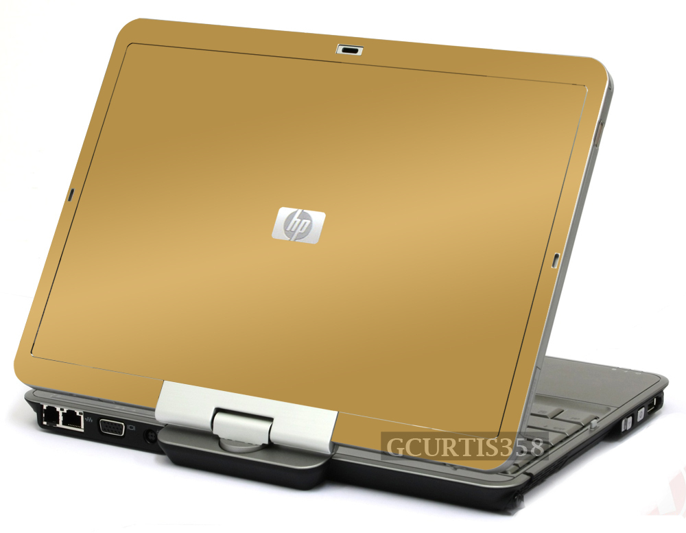 GOLD Vinyl Lid Skin Cover Decal fits HP EliteBook 2730P Laptop | eBay