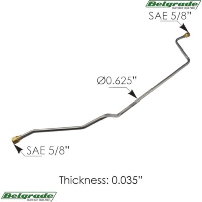 561.75021 Air Compressor Discharge Tube Kenworth T680 & Peterbilt 579 ...