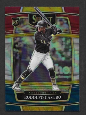 2022 Select Tri-Color #7 Rodolfo Castro RC Pittsburgh Pirates | eBay