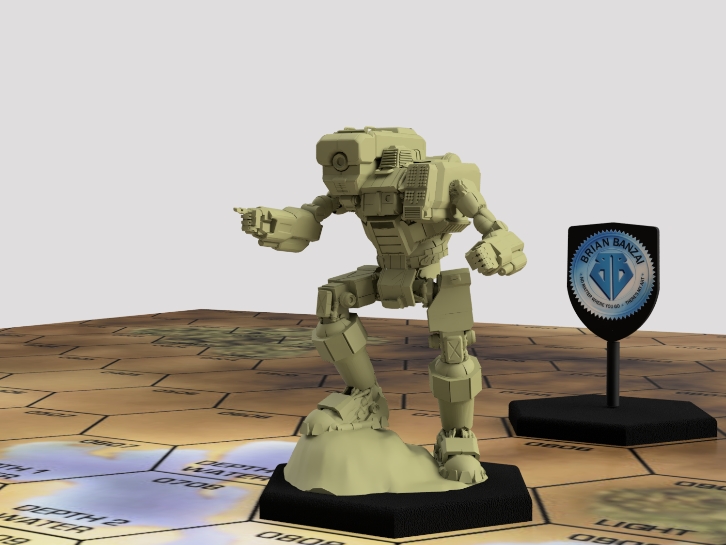 Hunchback HBK-5H | Brian Banzai Exclusive BattleMech | Battletech ...