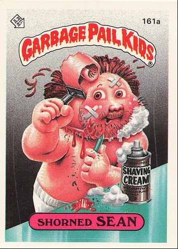 1986 Topps Garbage Pail Kids Shorned Sean #161A | eBay
