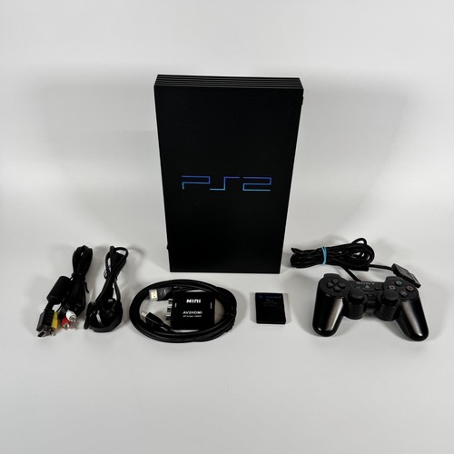 Sony Playstation 2 PS2 Console Bundle with HDMI Adapter - Choose Your ...